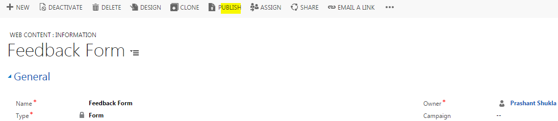 Configuring a ClickDimension web form and creating cases in MS CRM on web form submission (Part ...