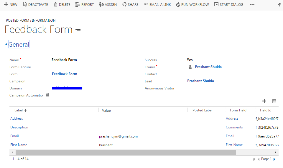 Configuring a ClickDimension web form and creating cases in MS CRM on ...