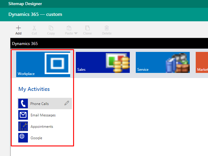 USING SITE MAP DESIGNER IN DYNAMICS 365 – DIY D365