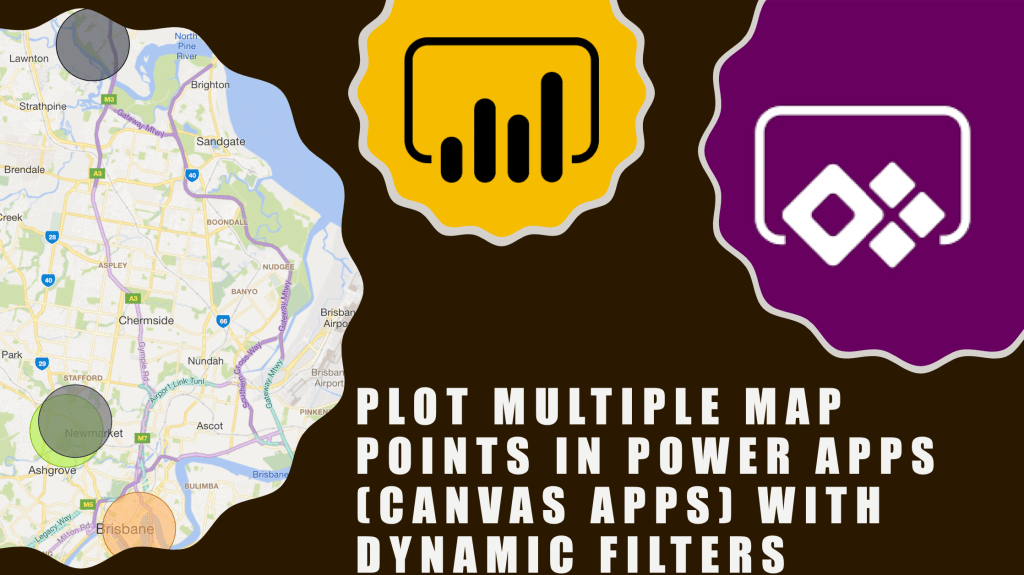 Plot Multiple Map Points In Power Apps (Canvas Apps) with Dynamic ...